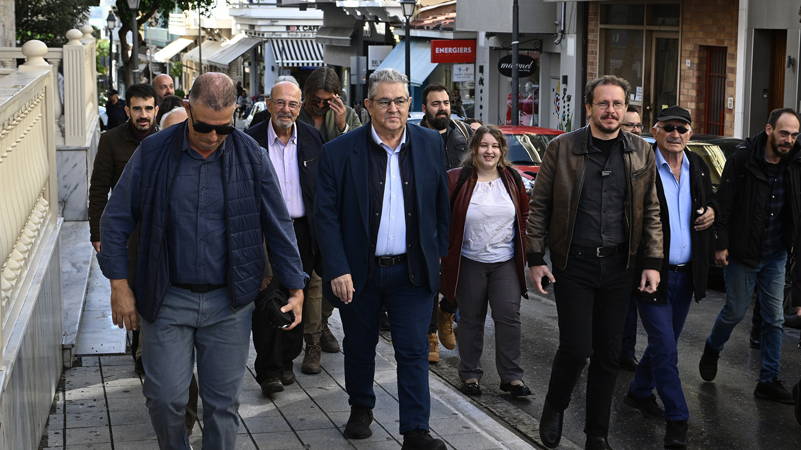 KKE | Από την επίσκεψη του ΓΓ της ΚΕ του ΚΚΕ Δημήτρη Κουτσούμπα στον ...