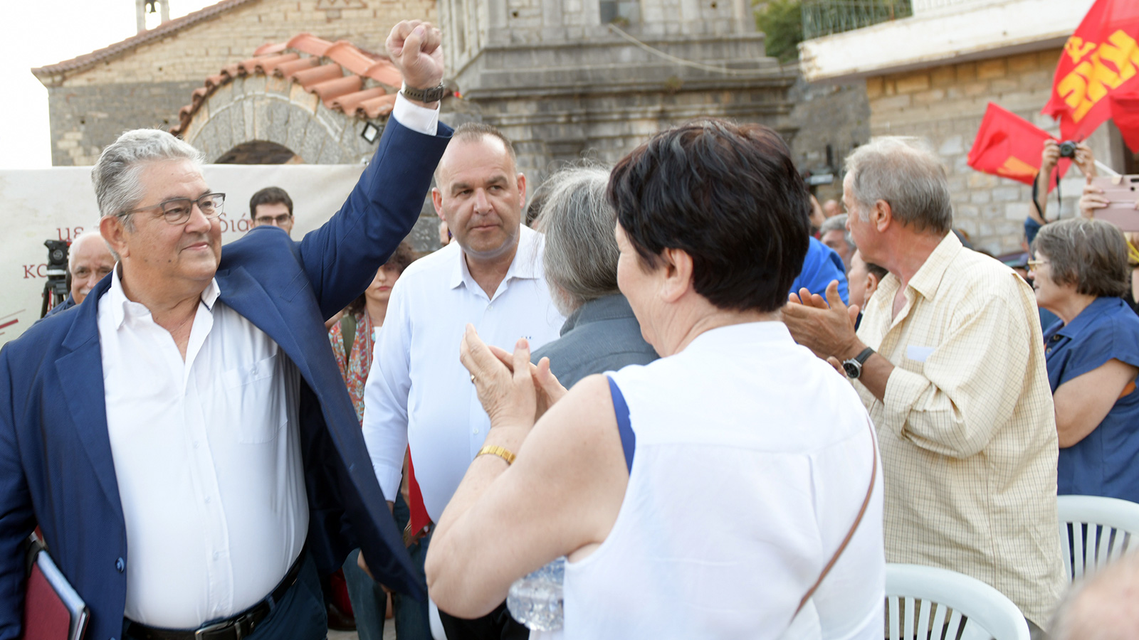 KKE | Ομιλία του Δημήτρη Κουτσούμπα στην εκδήλωση τιμής και μνήμης για ...