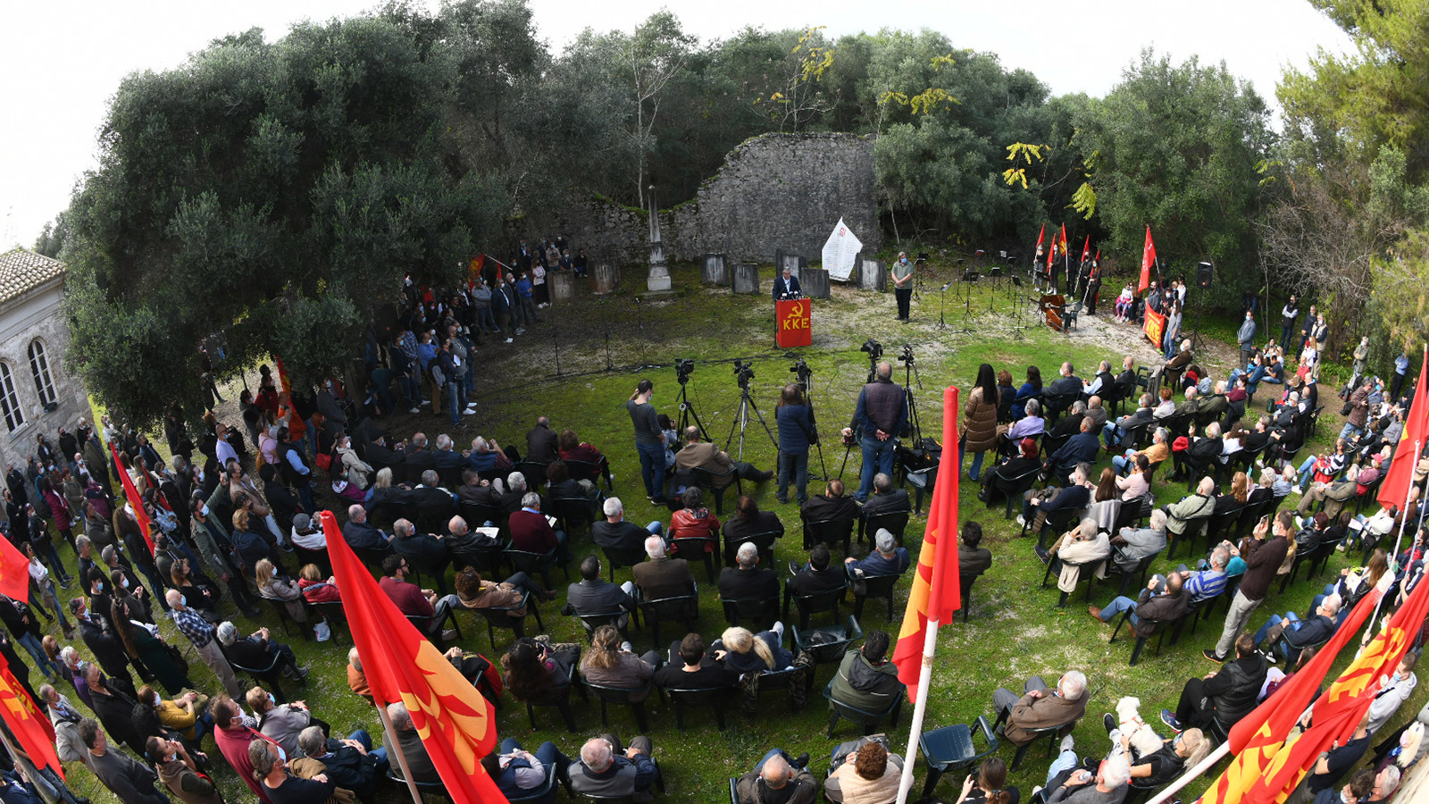 KKE | Ομιλία του ΓΓ της ΚΕ του ΚΚΕ Δημήτρη Κουτσούμπα στο Λαζαρέτο Κέρκυρας